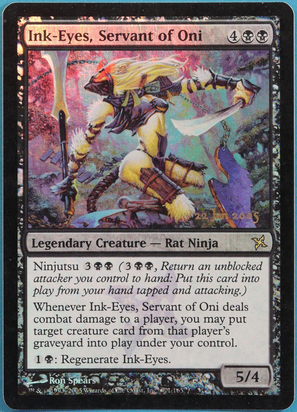 Ink-Eyes, Servant of Oni [Foil] Prices | Magic Betrayers of Kamigawa ...