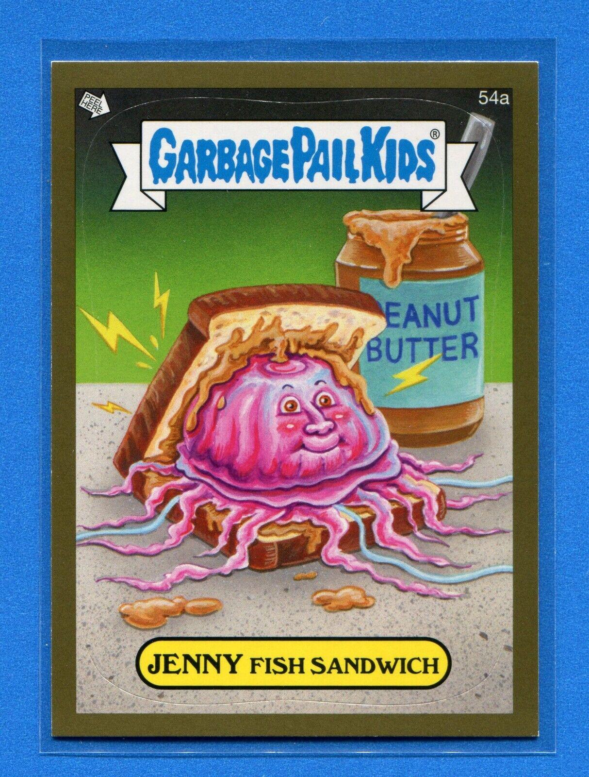 JENNY Fish Sandwich [Gold] #54a Prices | 2014 Garbage Pail Kids ...