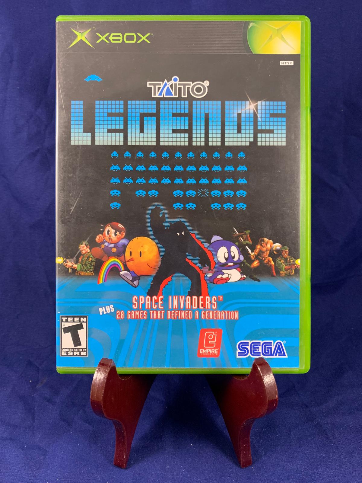 Taito Legends | Item, Box, and Manual | Xbox