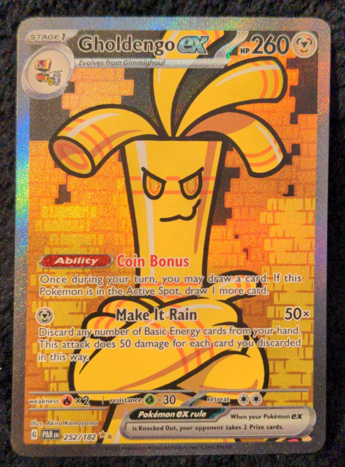 Gholdengo ex [Holo] | Ungraded | Pokemon Paradox Rift