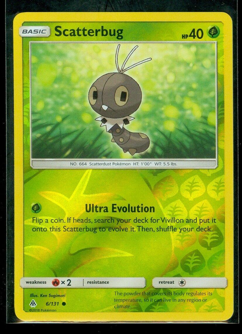 Scatterbug [Reverse Holo] #6 Prices | Pokemon Forbidden Light | Pokemon ...