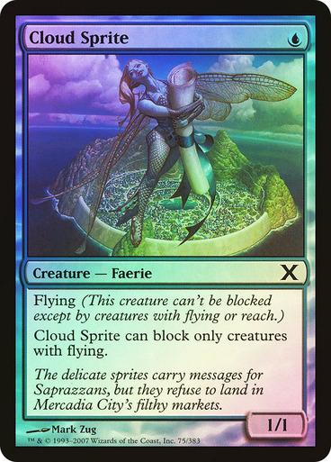 Cloud Sprite [Foil] Prices | Magic 10th Edition | Magic Cards