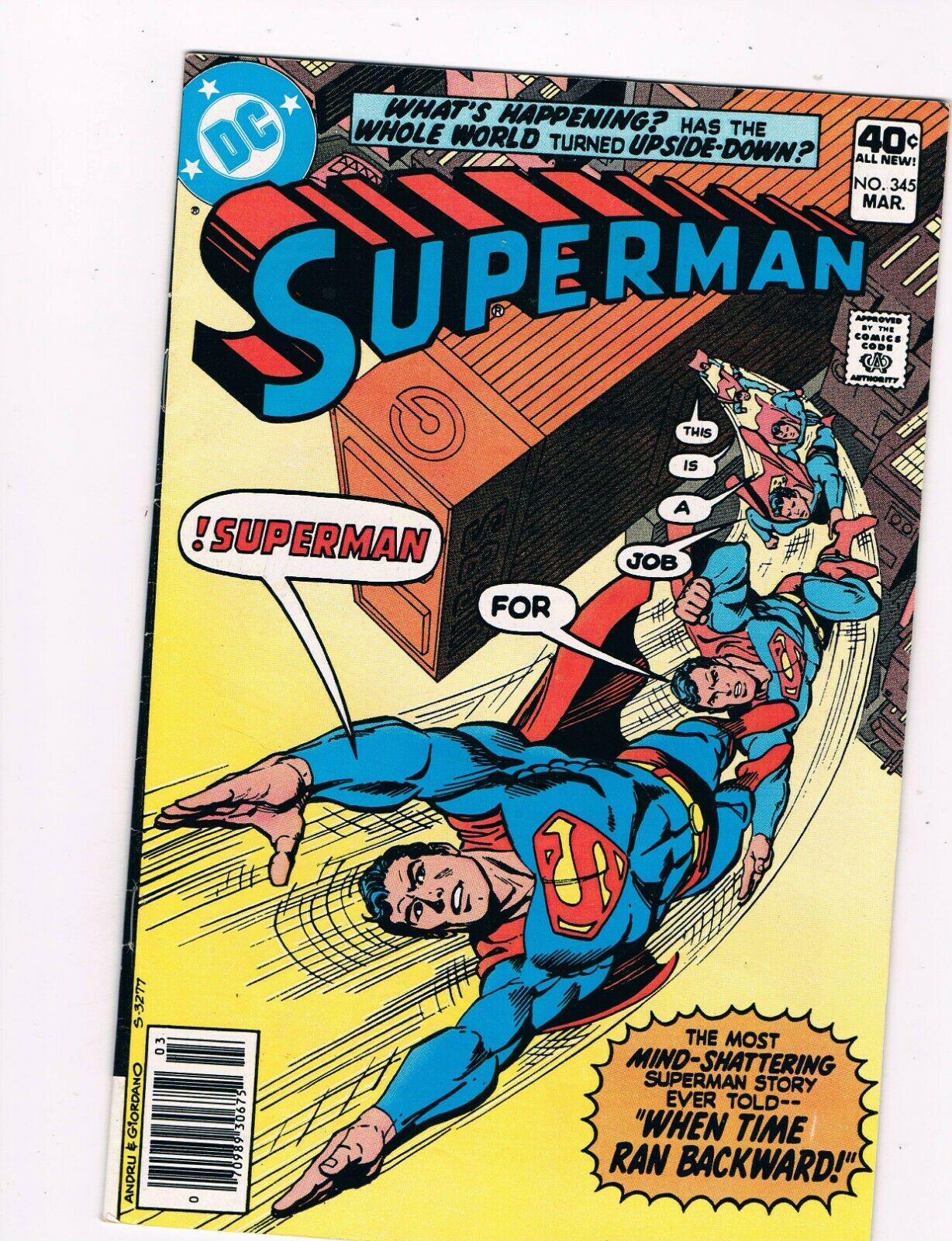 Superman #345 (1980) Prices | Superman Series