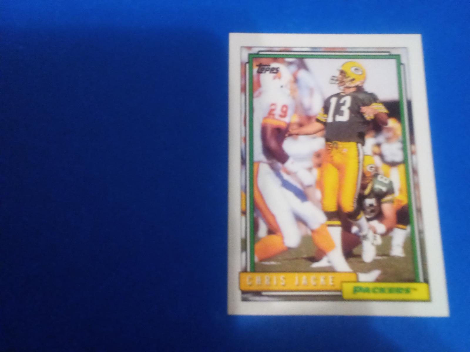 Chris Jacke | Ungraded | 1992 Topps