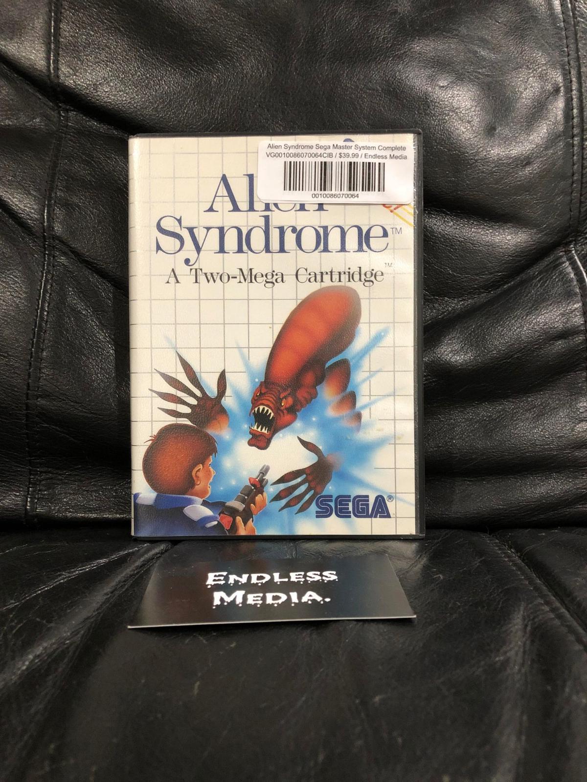 Alien Syndrome | Item, Box, and Manual | Sega Master System