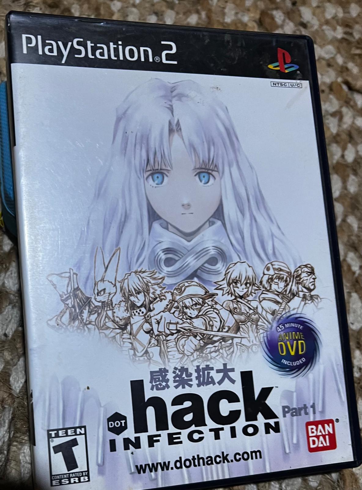 .hack Infection | Item, Box, and Manual | Playstation 2