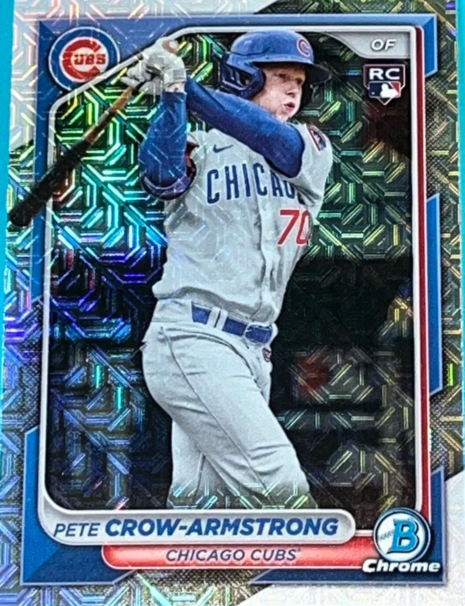 Pete Crow-Armstrong [Mojo] #85 Prices [Rookie] | 2024 Bowman | Baseball ...