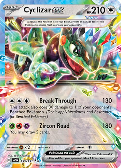 Cyclizar ex #159 Prices | Pokemon Surging Sparks | Pokemon Cards