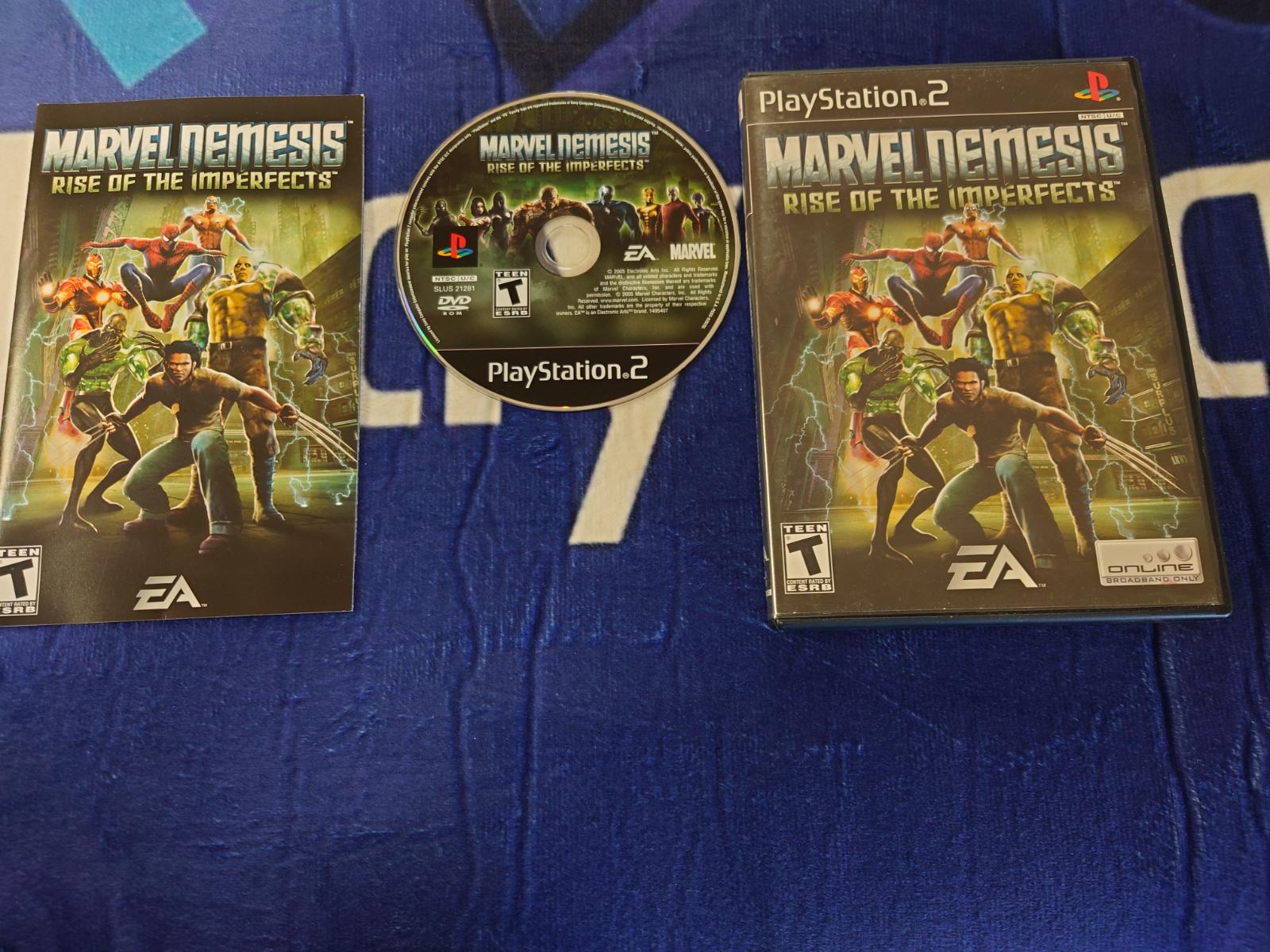 Marvel Nemesis Rise of the Imperfects | Item, Box, and Manual ...