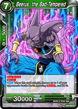 Beerus, the Bad-Tempered DB1-050 Precios | Dragon Ball Super Dragon ...