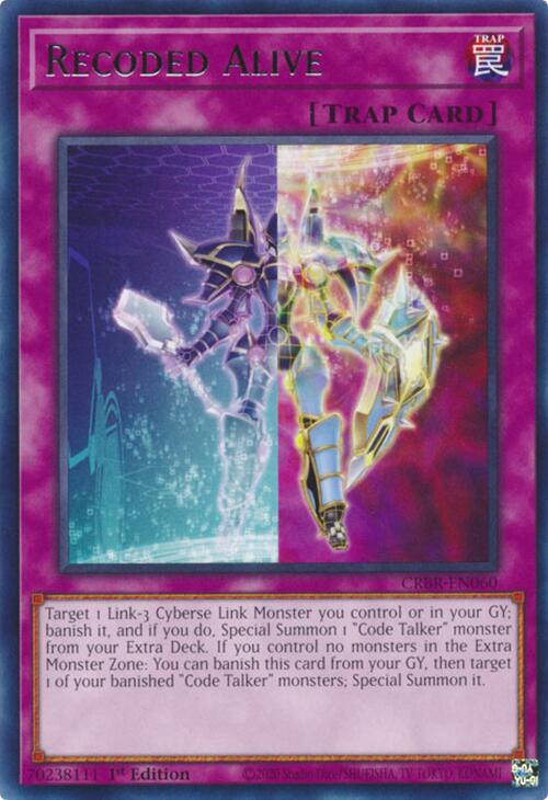 Recoded Alive CRBR-EN060 Precios | YuGiOh Crossover Breakers | Tarjetas de YuGiOh