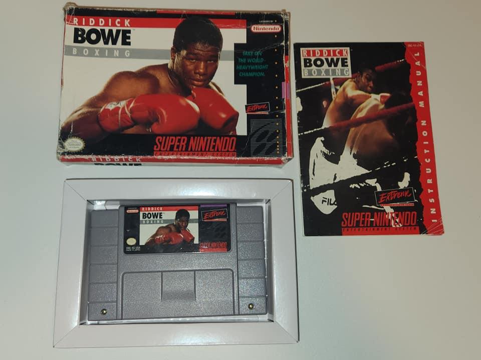 Riddick Bowe Boxing | Item, Box, and Manual | Super Nintendo