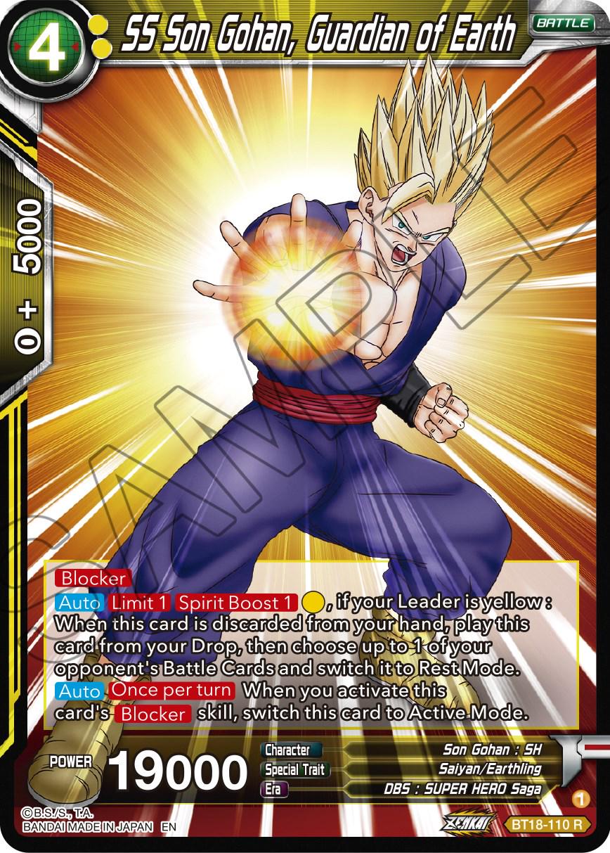 SS Son Gohan, Guardian of Earth BT18-110 Prices | Dragon Ball Super ...