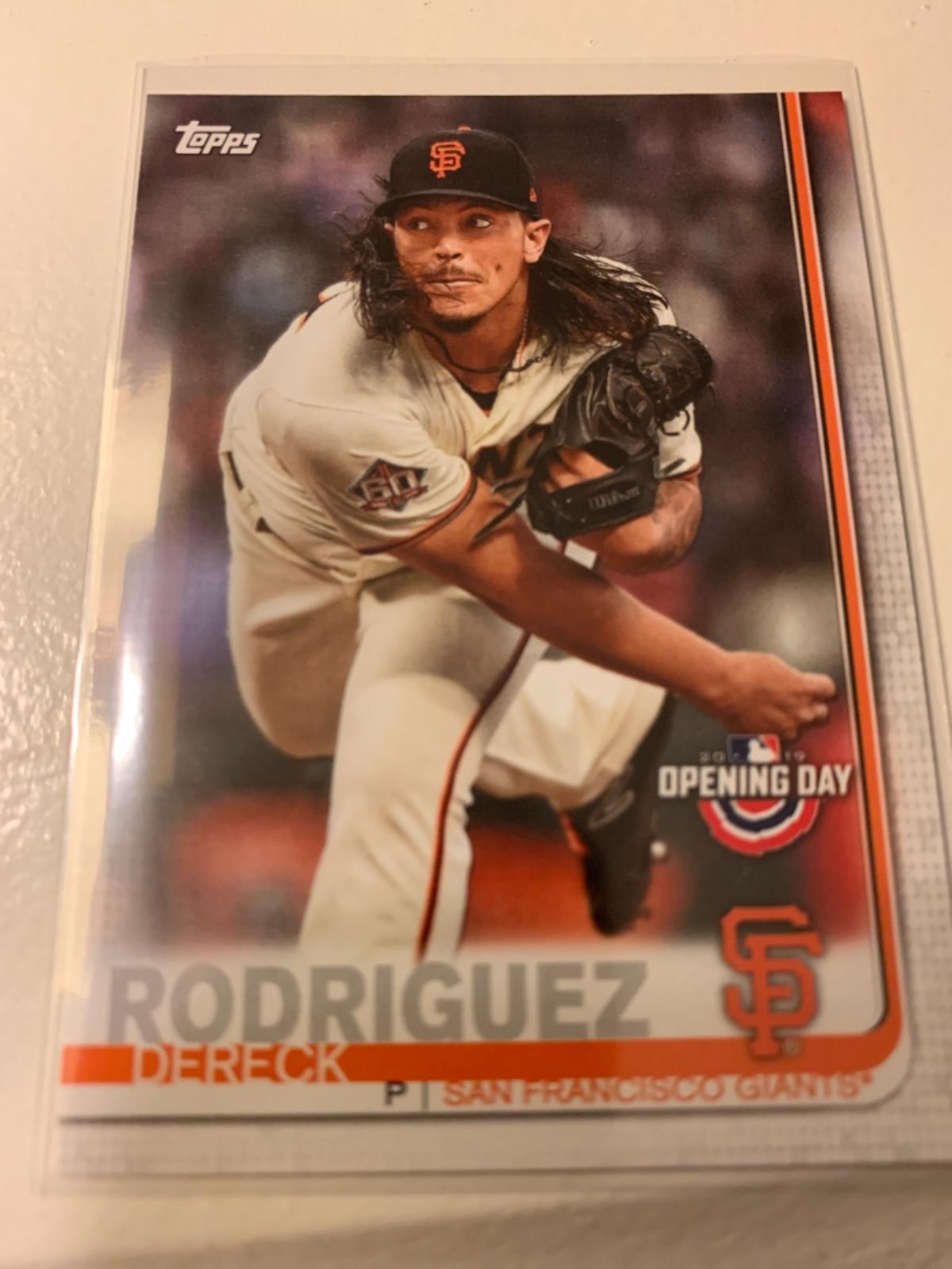 Dereck Rodriguez | Ungraded | 2019 Topps Opening Day