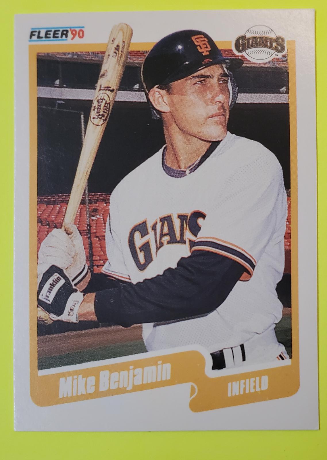 Mike Benjamin | Ungraded | 1990 Fleer