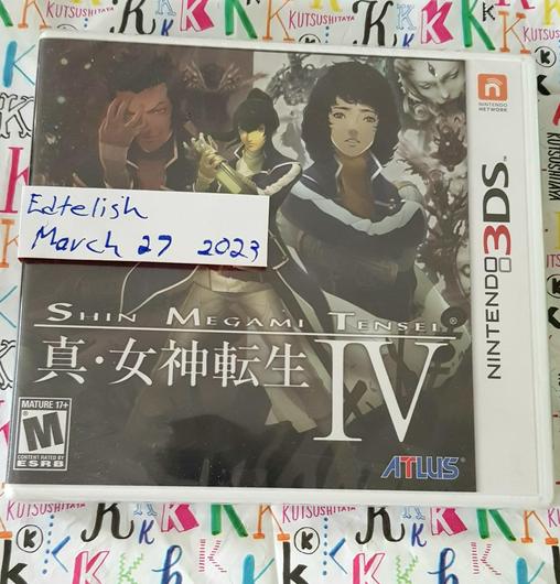 Shin Megami Tensei IV | New Item, Box, and Manual | Nintendo 3DS