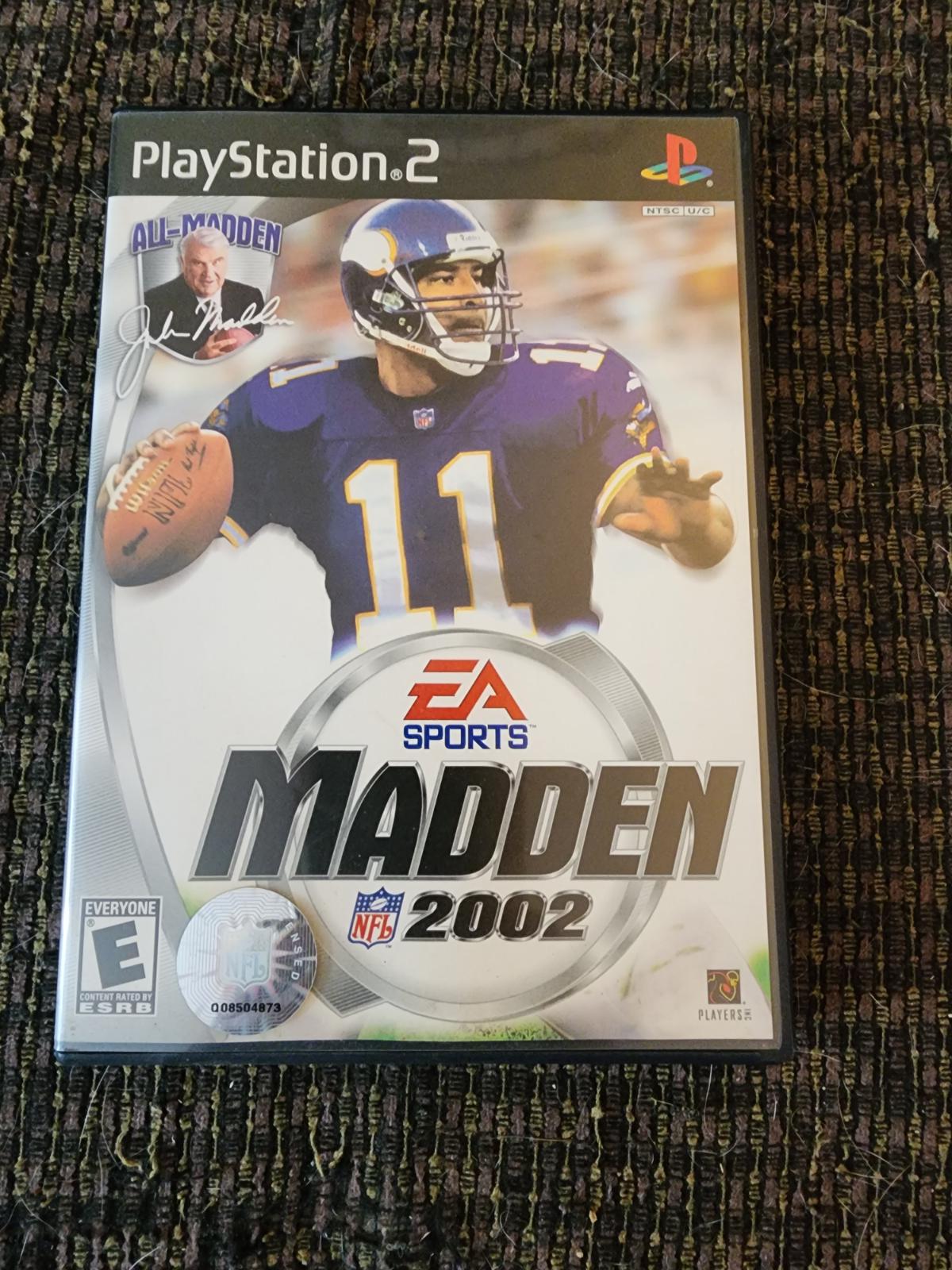 Madden 2002 | Item only | Playstation 2