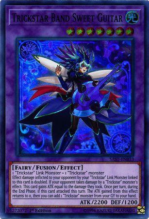 Trickstar Band Sweet Guitar [1st Edition] SAST-EN033 Prices | YuGiOh Savage Strike | YuGiOh Cards