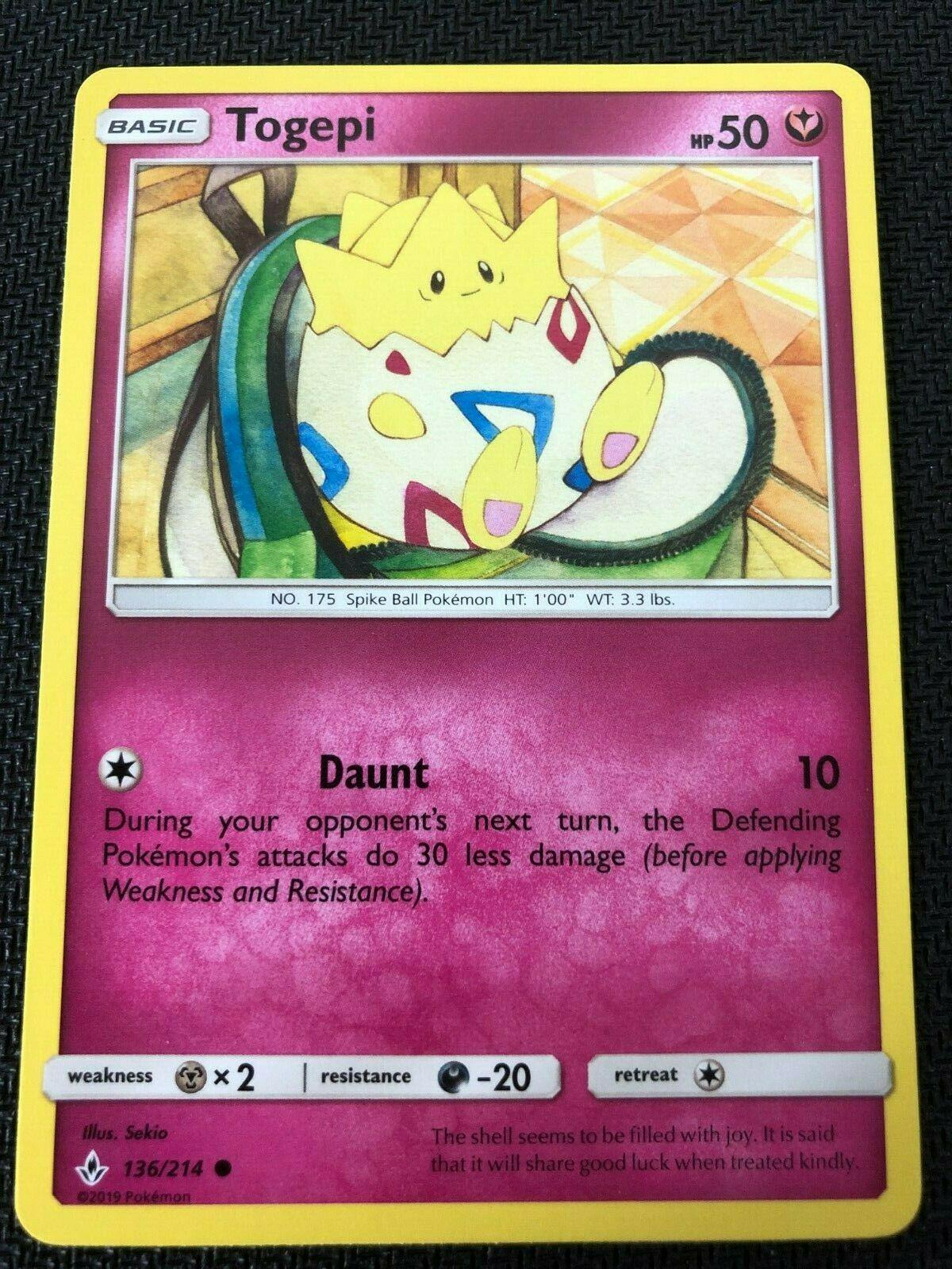 Togepi #136 Prices | Pokemon Unbroken Bonds | Pokemon Cards