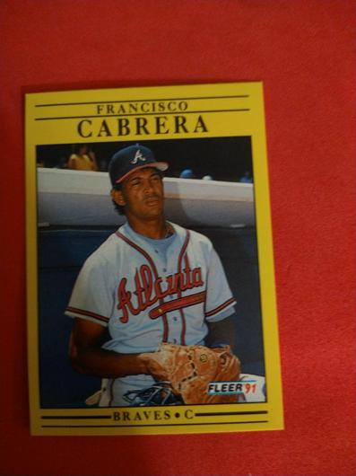 Francisco Cabrera | Ungraded | 1991 Fleer