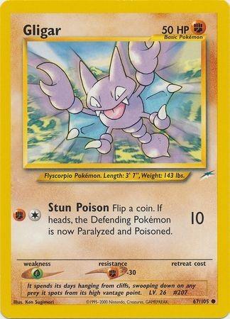 Gligar #67 Prices | Pokemon Neo Destiny | Pokemon Cards
