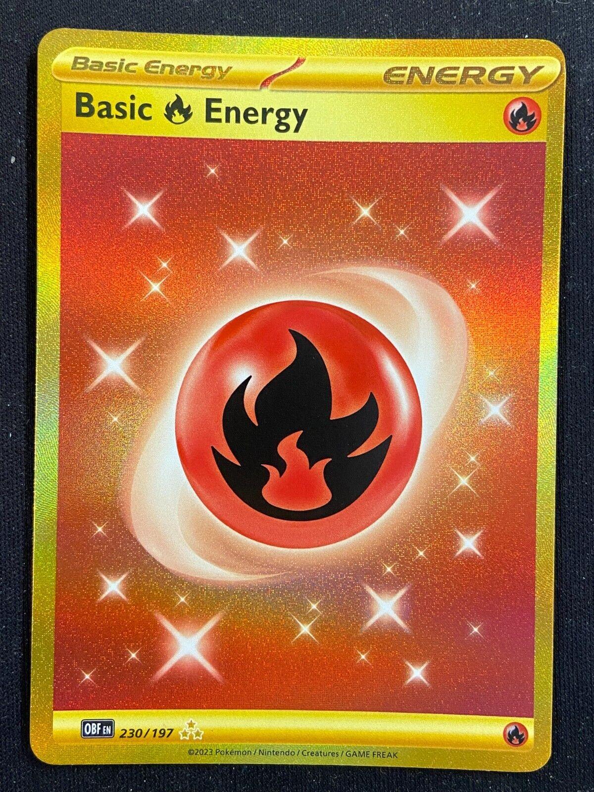 Fire Energy #230 Prices | Pokemon Obsidian Flames | Pokemon Cards
