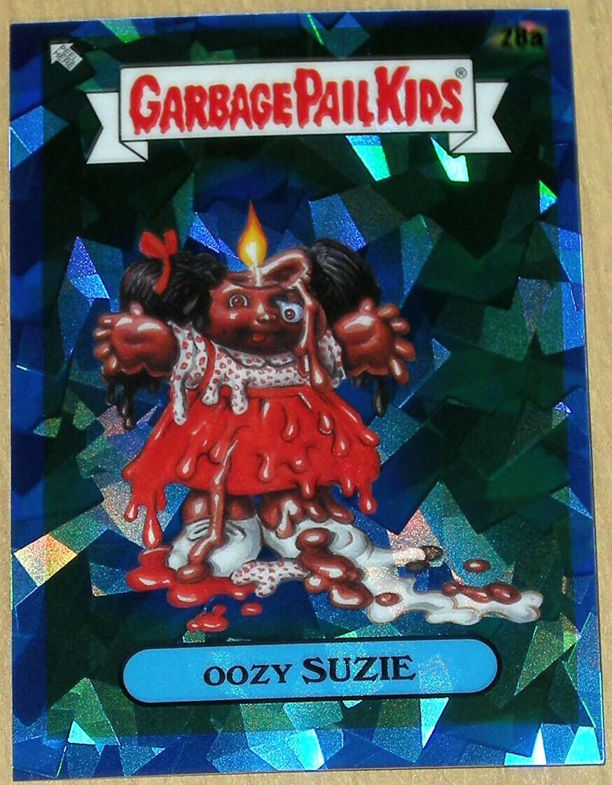 Oozy SUZIE #28a Prices | Garbage Pail Kids 2020 Sapphire | Garbage Pail ...