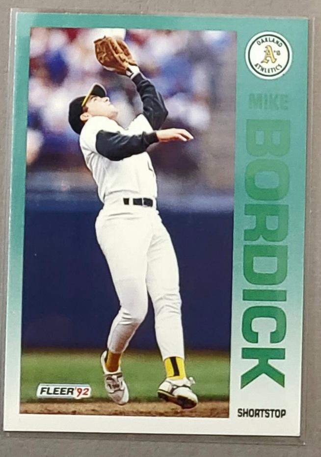 Mike Bordick | Ungraded | 1992 Fleer
