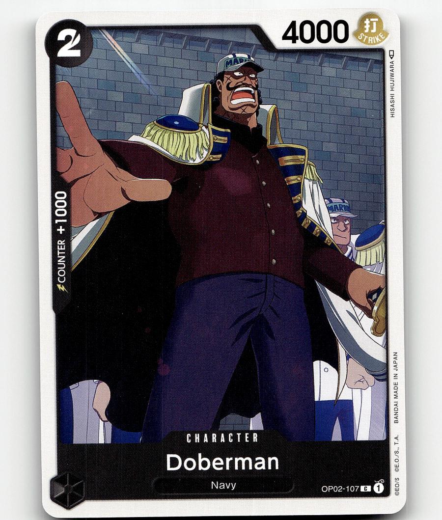 Doberman OP02-107 Prices | One Piece Paramount War | One Piece Cards