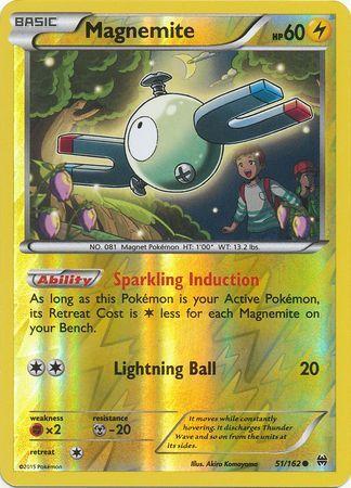 Magnemite [Reverse Holo] #51 Prices | Pokemon BREAKthrough | Pokemon Cards