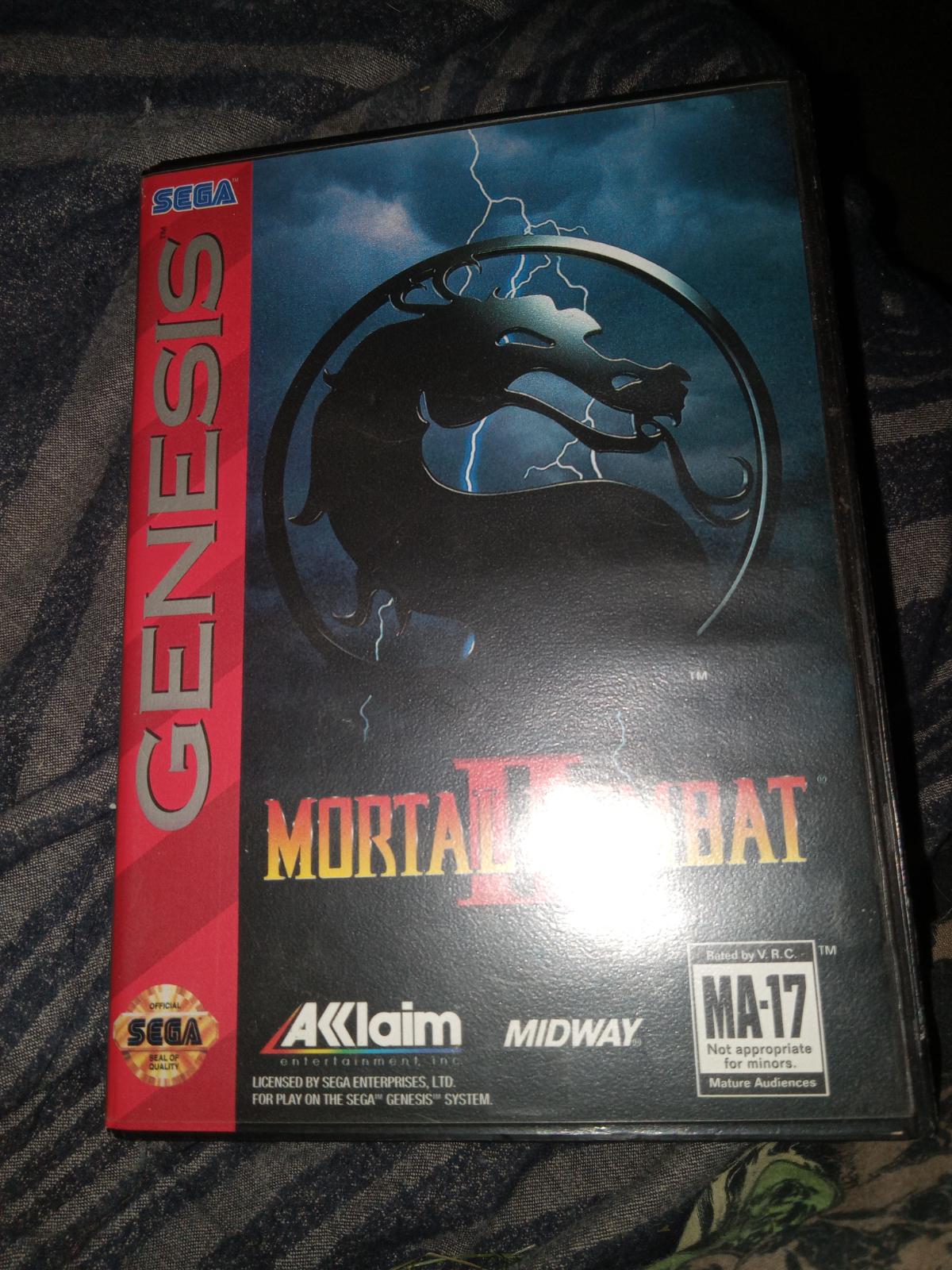 Mortal Kombat II | Item, Box, and Manual | Sega Genesis
