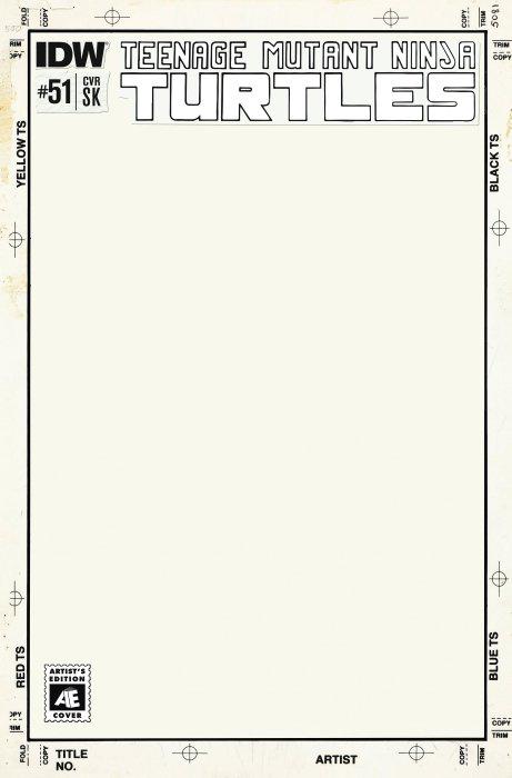 Teenage Mutant Ninja Turtles [Artist Blank Sketch] #51 (2015) Prices ...