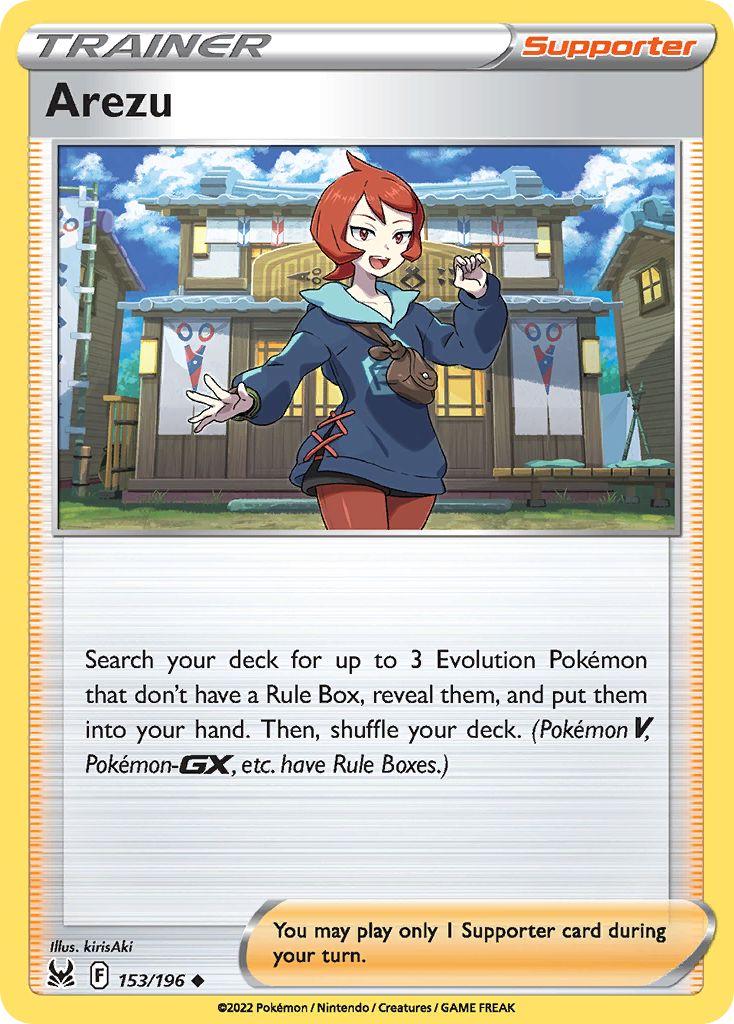 Arezu #153 Prices | Pokemon Lost Origin | Pokemon Cards