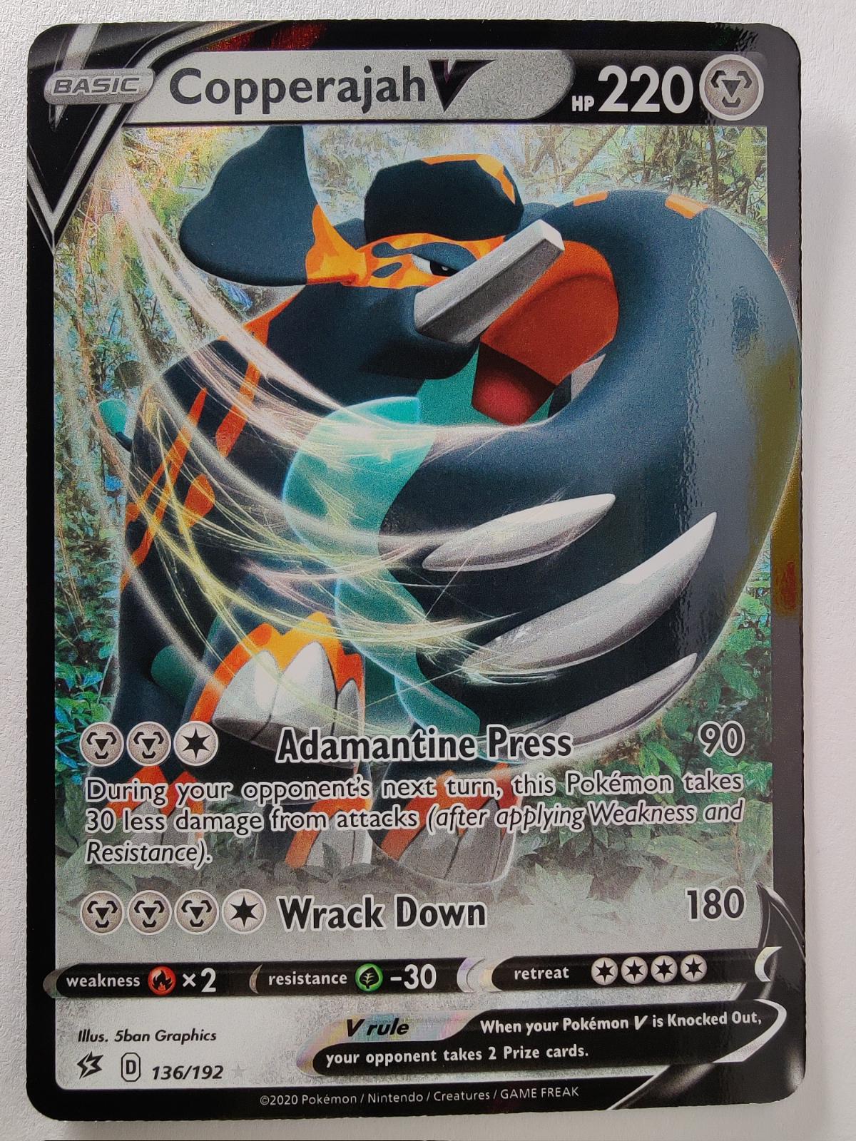 Copperajah V #136 Prices | Pokemon Rebel Clash | Pokemon Cards