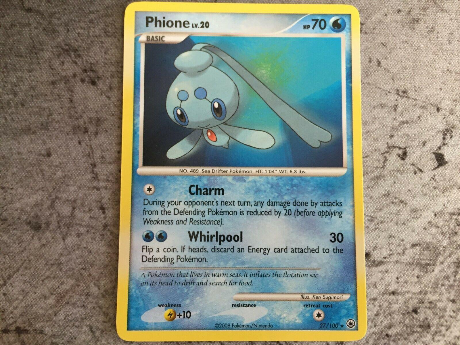 Phione #27 Prices | Pokemon Majestic Dawn | Pokemon Cards