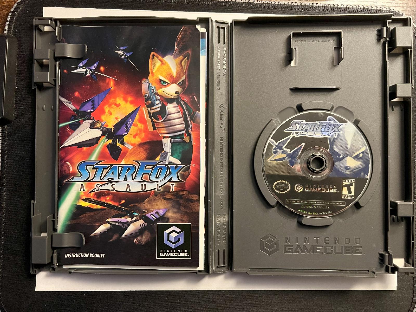 Star Fox Assault | Item, Box, and Manual | Gamecube