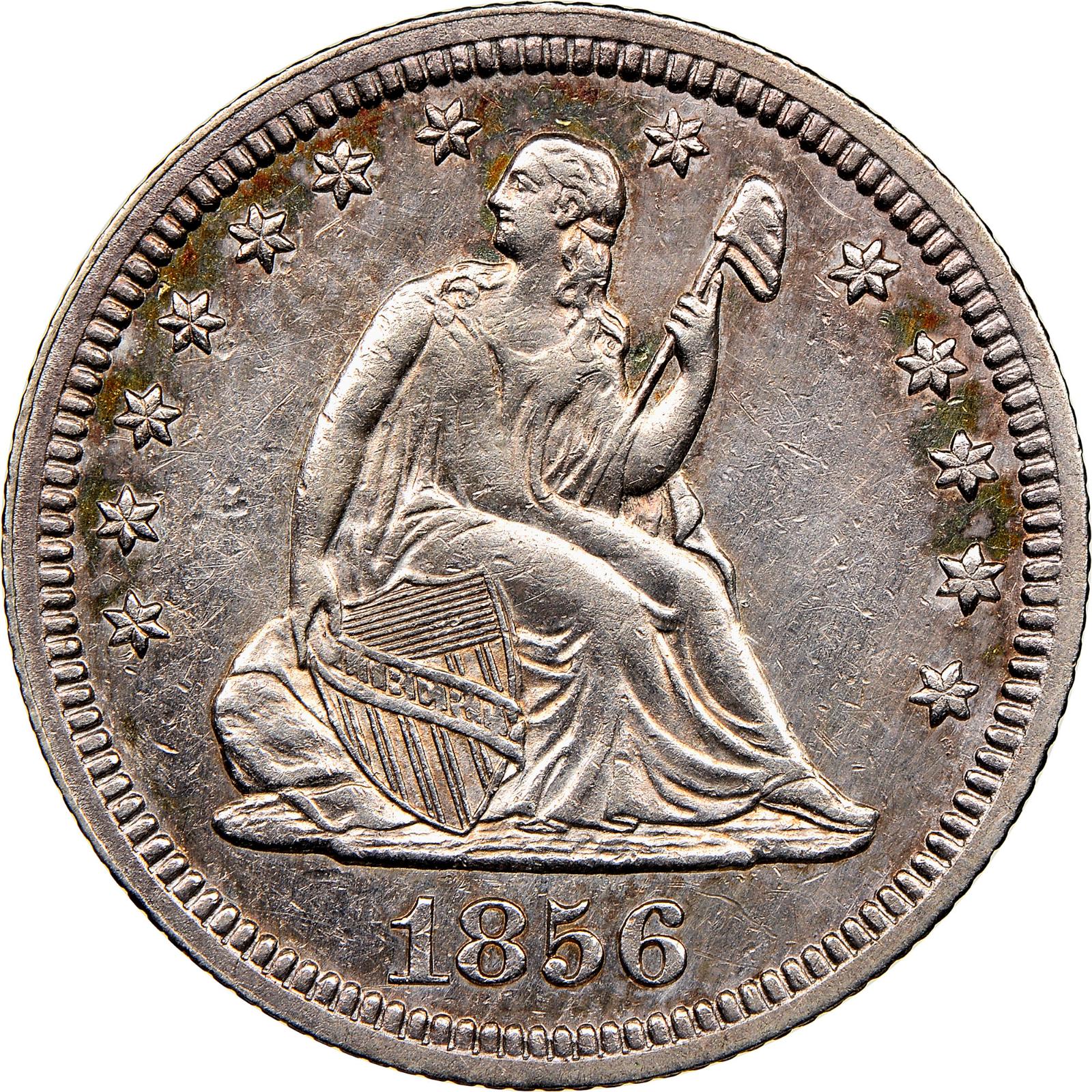 1856 Seated Liberty Quarter Prices | Ungraded, NGC, PCGS Values