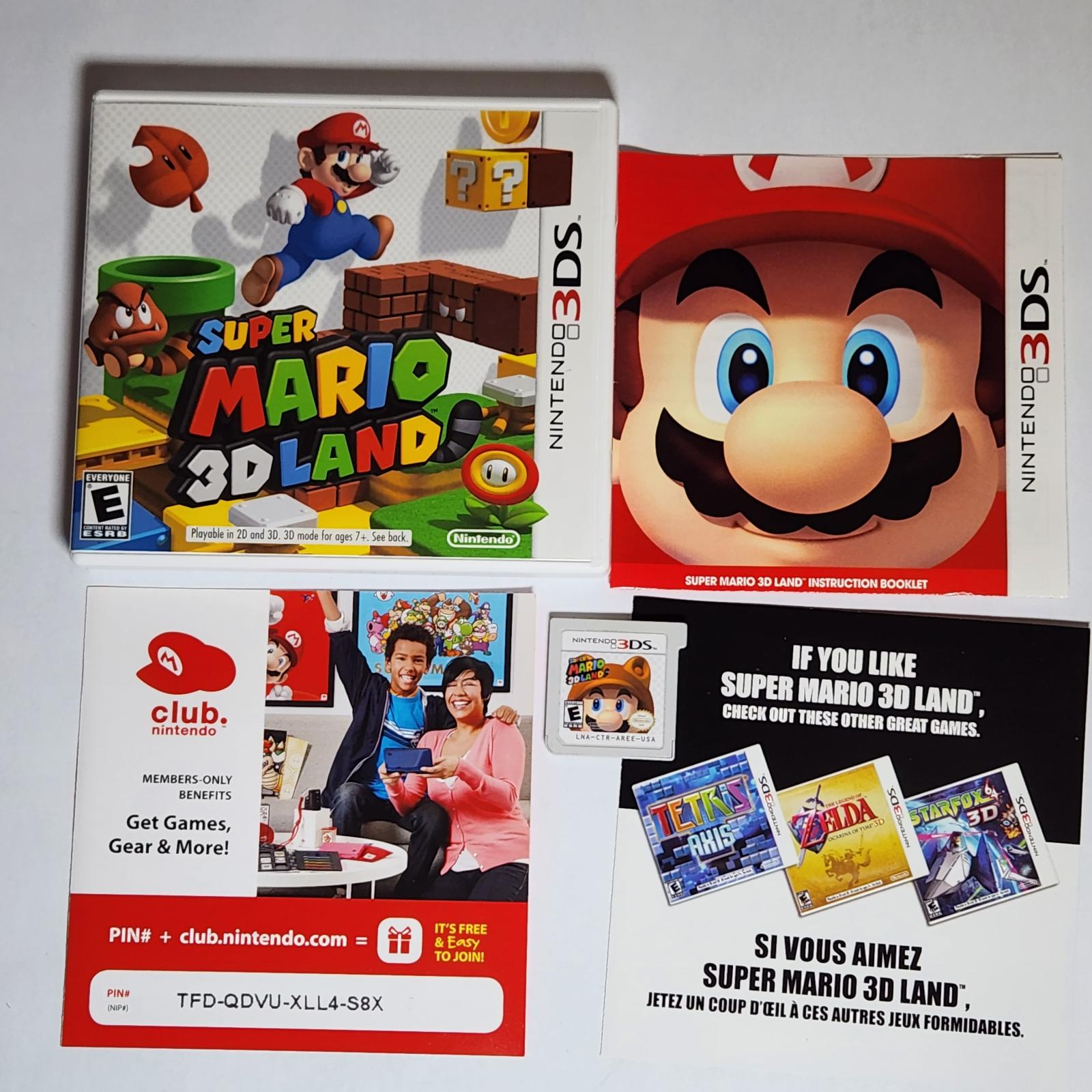 Super Mario 3D Land | Item, Box, and Manual | Nintendo 3DS