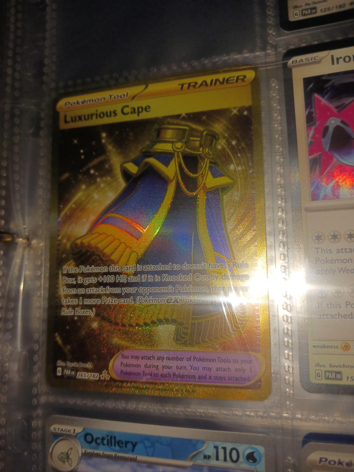 Luxurious Cape [Holo] | Ungraded | Pokemon Paradox Rift
