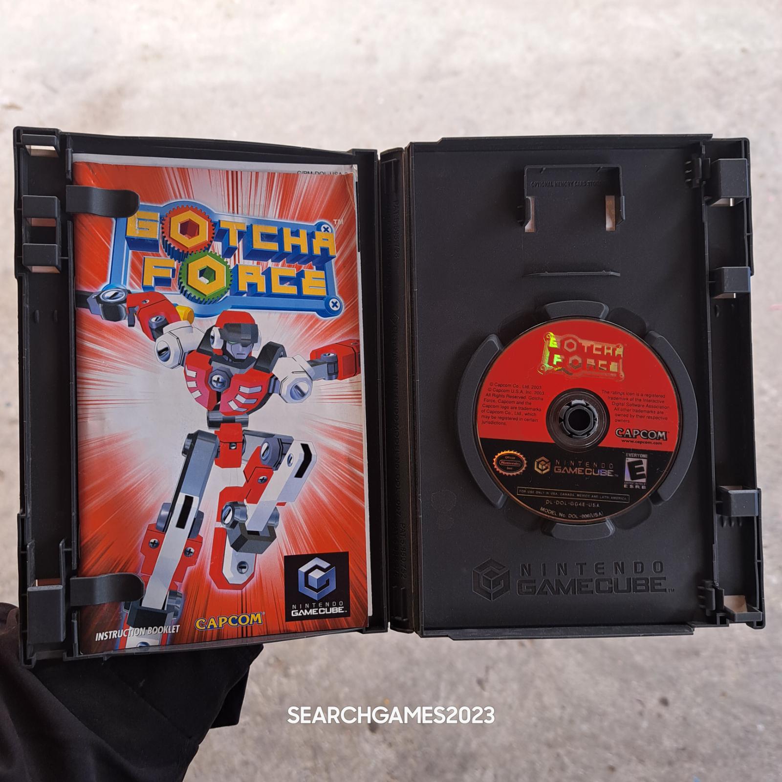 Gotcha Force | Item, Box, and Manual | Gamecube