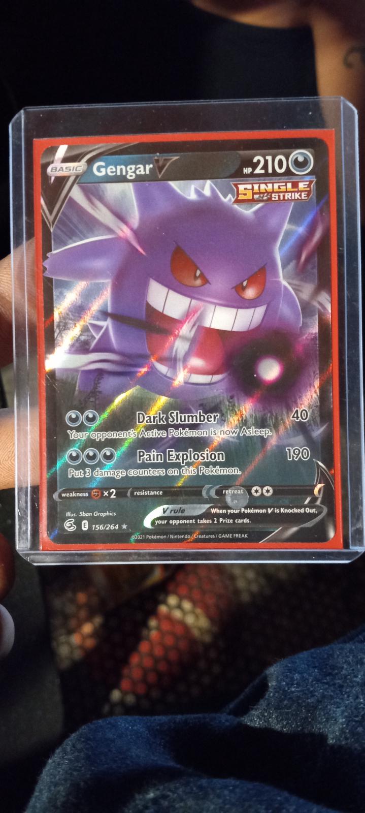 Gengar V | Ungraded | Pokemon Fusion Strike