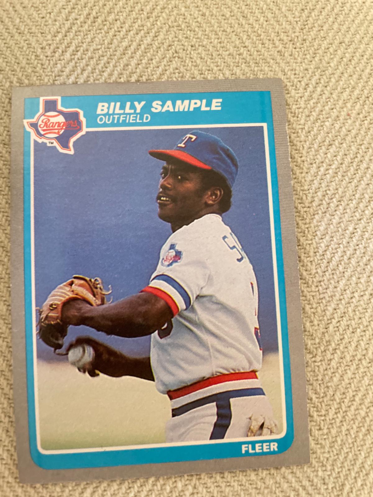 Billy Sample | Ungraded | 1985 Fleer
