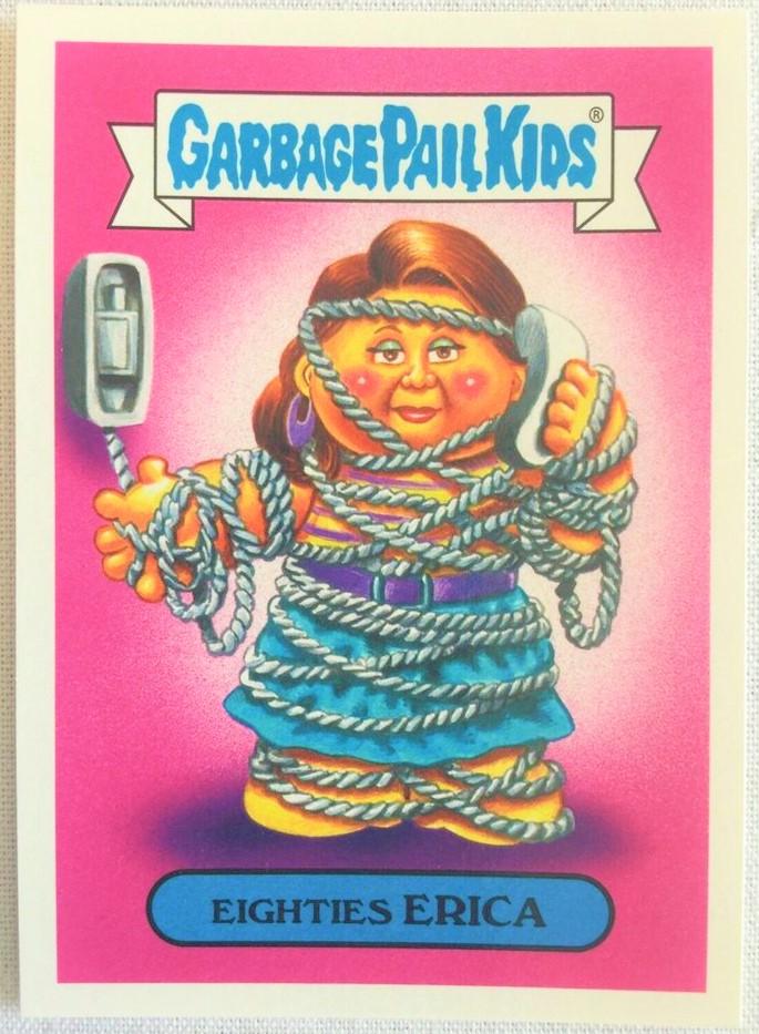 Eighties ERICA #5a Prices | Garbage Pail Kids We Hate the 80s | GPK Cards