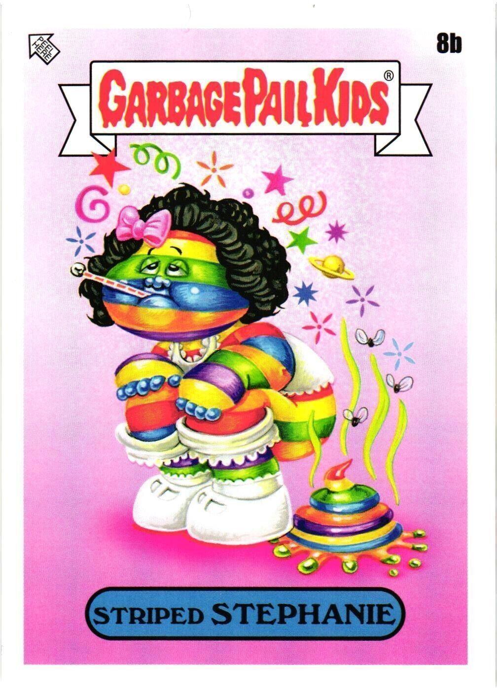 Striped Stephanie #8b Prices | Garbage Pail Kids Book Worms | GPK Cards