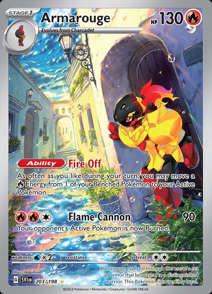 Armarouge #203 Prices | Pokemon Scarlet & Violet | Pokemon Cards