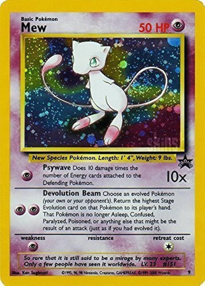 Mew #9 Prices | Pokemon Promo | Pokemon Cards