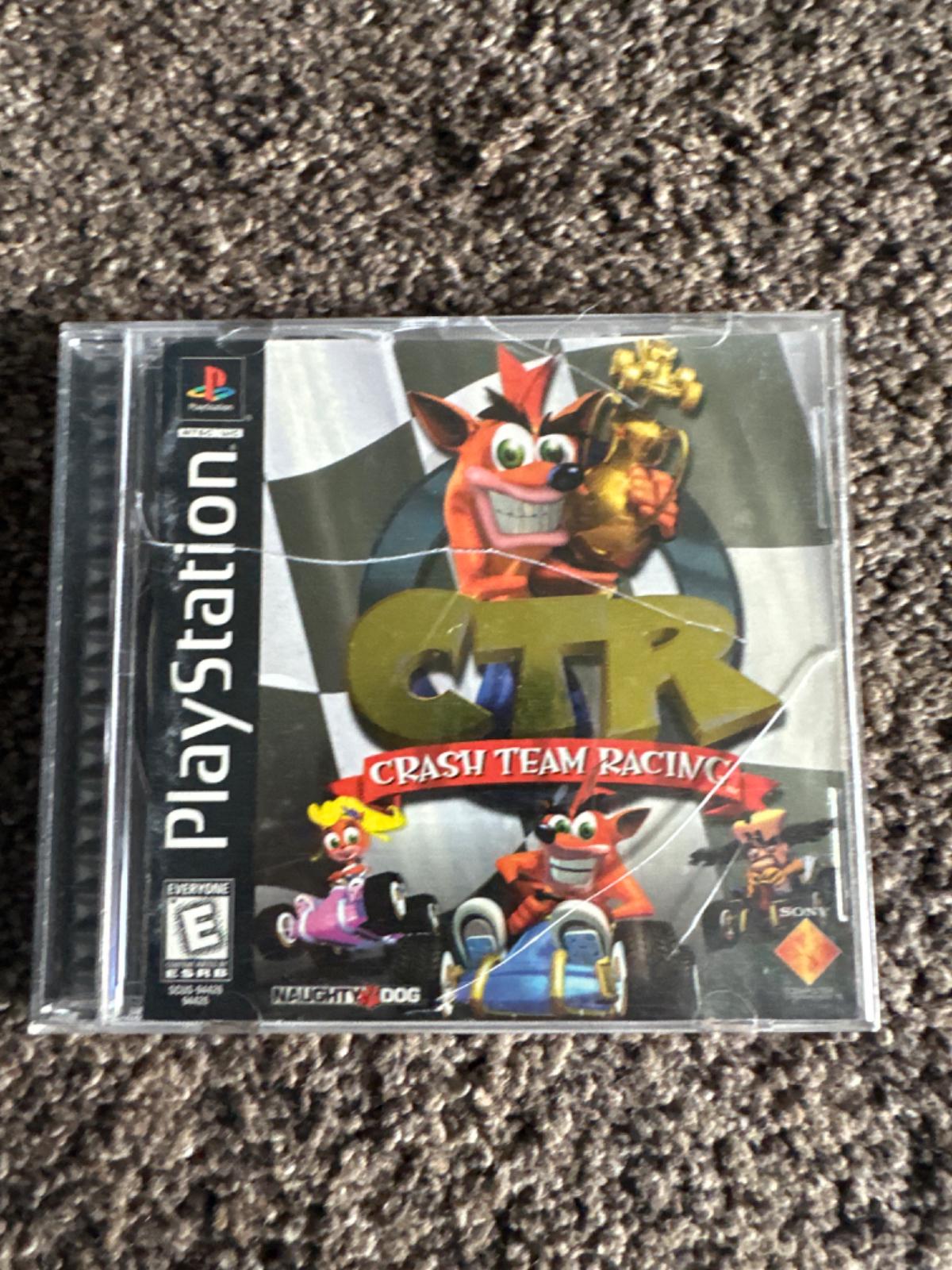 CTR Crash Team Racing | Item, Box, and Manual | Playstation