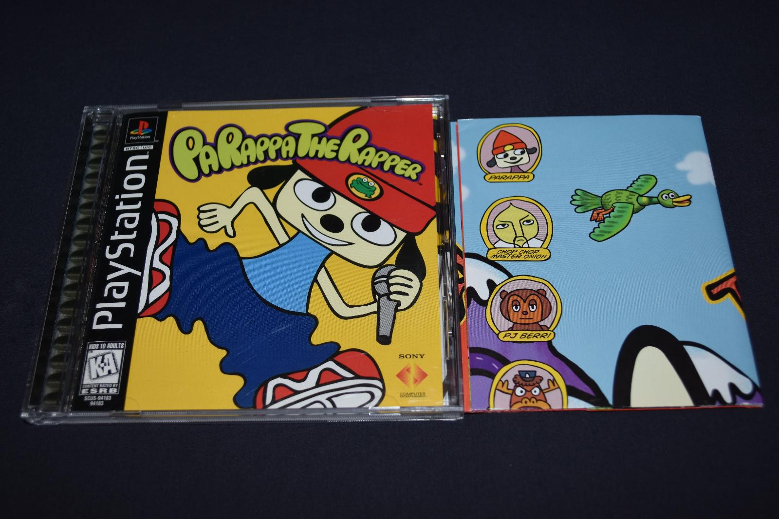 PaRappa the Rapper | Item, Box, and Manual | Playstation