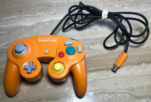 Orange Nintendo Brand Controller | Item only | Gamecube