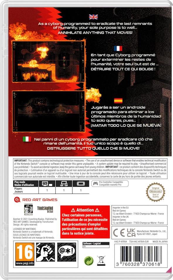 Butcher Prices PAL Nintendo Switch | Compare Loose, CIB & New Prices